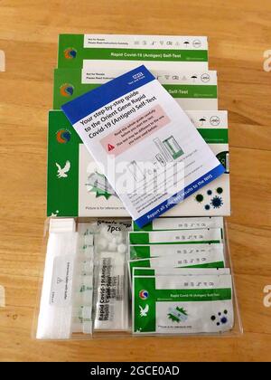 Do at-home COVID-19 tests detect the omicron variant? (AP Illustration ...