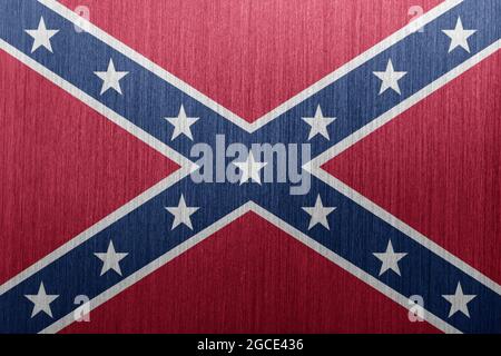 National flag of the Confederate States of America. Known as ...
