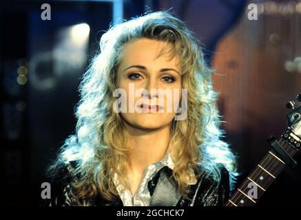 Nicole, deutsche Sängerin, Portrait circa 1998. Nicole, German singer ...