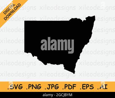 Icon for nsw,map Stock Vector Image & Art - Alamy