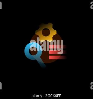 Insight icon in transparent style. Bulb vector illustration on isolated ...