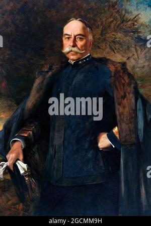 Admiral George Dewey (1837-1917), portrait by Theobald Chartran, oil on ...
