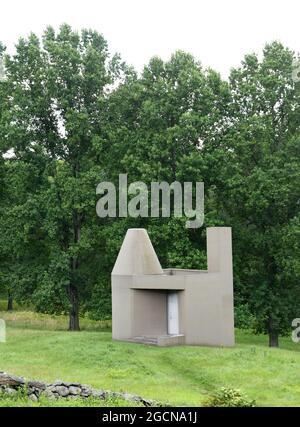 Da Monsta, 1995, at The Glass House, or Philip Johnson house, built in ...