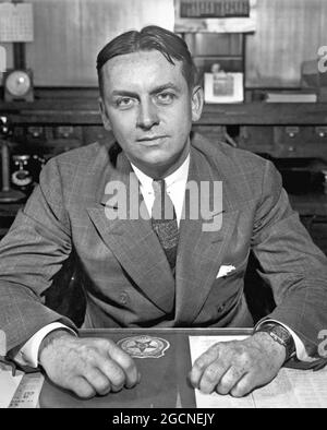 ELIOT NESS (1903-1957) American Prohibition era government agent Stock ...