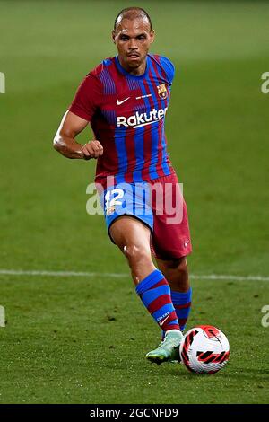 Martin Braithwaite during the match between FC Barcelona and Real ...