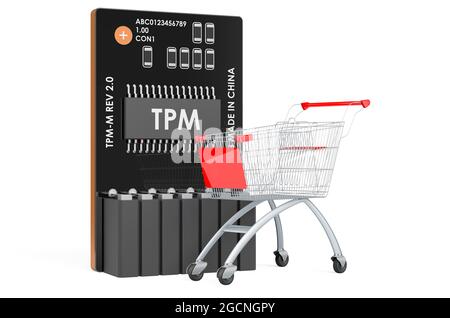 Trusted Platform Module, TPM. 3D rendering isolated on white background Stock Photo - Alamy
