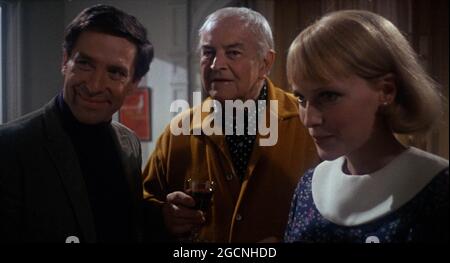 ROSEMARY'S BABY, Sidney Blackmer, Mia Farrow, 1968 Stock Photo - Alamy