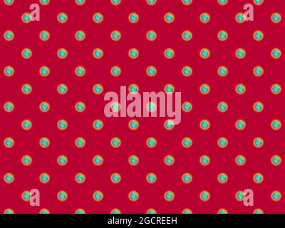 Pixel earth wallpaper - seamless pattern Stock Photo - Alamy