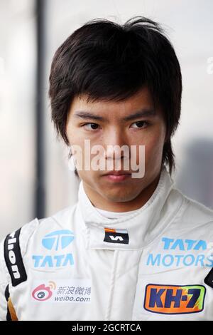 Ma Qing Hua (CHN) Hispania Racing F1 Team (HRT) Test Driver. 20.09.2012 ...