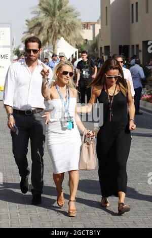 (Left to right) Ben Ainslie, Georgie Thompson, Zara Tindall, Katherine ...