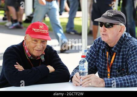 Niki Lauda (AUT). Australian Grand Prix, Saturday 17th March 2012 ...