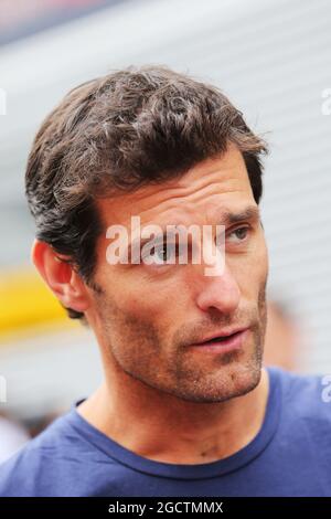 Formula 1 driver Mark Webber AUS in his Williams racing car at the ...