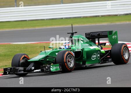 Will Stevens (GBR) Caterham CT05. Formula One Testing, Day One, Tuesday ...