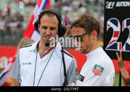 STALLARD Tom, Race Engineer of McLaren F1 Team, portrait during the ...