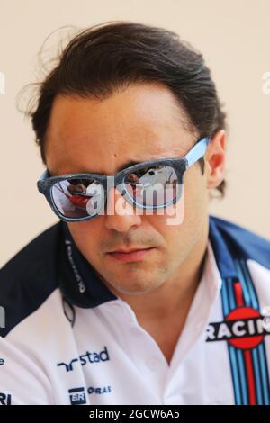 Felipe Massa (BRA) Williams. Bahrain Grand Prix, Friday 17th April 2015 ...