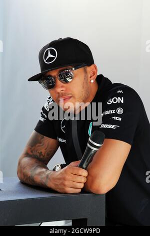 June 6, 2015 - Montreal, Canada - LEWIS HAMILTON of Great Britain and ...