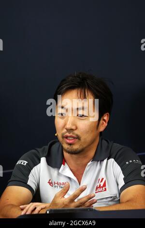 Ayao Komatsu (JPN) Haas F1 Team Principal. 27.11.2025. Formula 1 World ...
