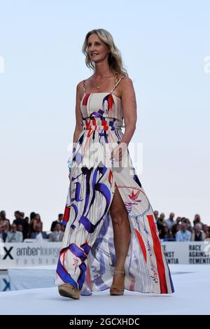 Sonia Irvine (GBR) at the Amber Lounge Fashion Show. Monaco Grand Prix ...