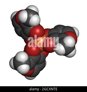 Ferric maltol iron deficiency drug molecule. Stylized skeletal formula ...