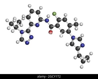 Stylized skeletal formula (chemical structure Stock Photo - Alamy