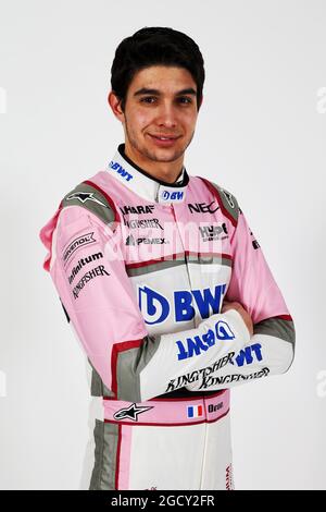 Esteban Ocon (FRA) Sahara Force India F1 VJM10. Spanish Grand Prix ...