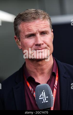 David Coulthard (GBR) Channel 4 F1 Commentator. 05.09.2025. Formula 1 ...