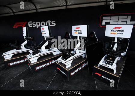F1 Esports in the F1 FanZone. German Grand Prix, Thursday 19th July ...