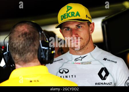 Nico Hulkenberg (GER) Renault Sport F1 Team RS18. Formula One Testing ...