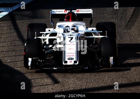 Kimi Raikkonen (FIN) Sauber C37. Formula One Testing, Tuesday 27th ...