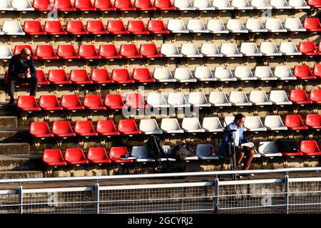Barcelona, Spain. 21st February, 2019- Pierre Gasly of France with 10 ...