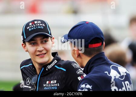 Alexander Albon of Williams Racing on track during practice ahead of ...