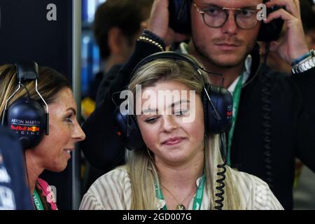 Victoria-Jane Verstappen (NLD) Sister of Max Verstappen (NLD) Red Bull ...