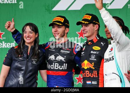 Hannah Schmitz (GBR) Red Bull Racing Senior Strategy Engineer on the ...