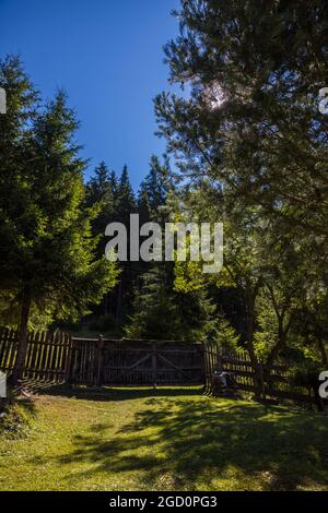 Beautiful mountain view in Hasmas Mountains, Romania Stock Photo - Alamy