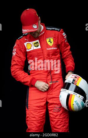 Sebastian Vettel (GER) Ferrari. Australian Grand Prix, Thursday 14th ...