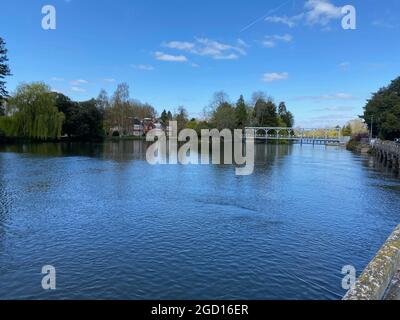 Lock at Henley Stock Photo - Alamy