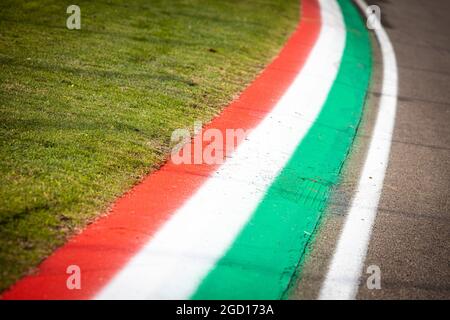 Circuit atmosphere - track detail. Emilia Romagna Grand Prix, Thursday ...