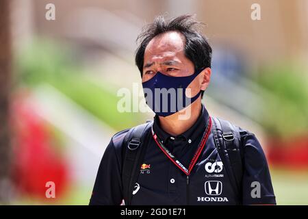 Toyoharu Tanabe (JPN) Honda Racing F1 Technical Director (Left ...