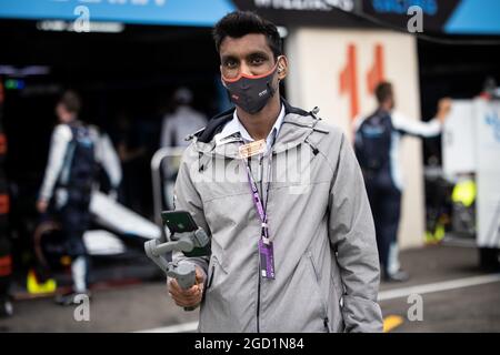 Lawrence Barretto (GBR) Formula 1 Senior Writer Editor. Emilia Romagna ...