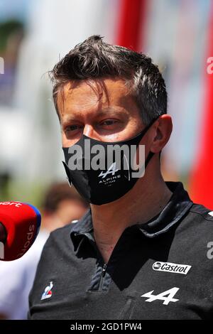 Marcin Budkowski (POL) Alpine F1 Team Executive Director. Austrian ...