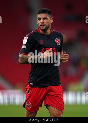 Fleetwood Town’s Danny Andrew during the Sky Bet League One match at ...