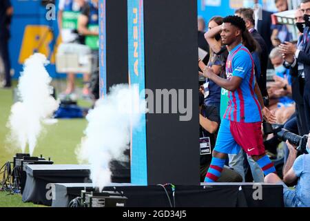 Ansu Fati prior the Trofeu Joan Gamper match between FC Barcelona and ...