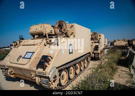 U.S. Army Spc. Jameson Harris, a visual information specialist assigned ...