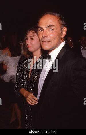John Saxon at the Valentine Awards Gala on July 15, 1990 at the Century ...