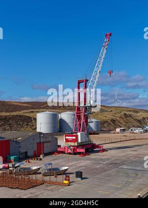 Oil and gas is stored in tanks operated by Shell in the region of Seria ...