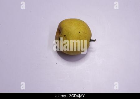 Eco Organic Ripe Pear Fruit Isolated on White Background Stock Photo ...