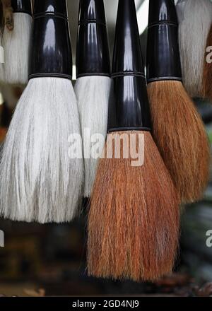Large paintbrushes for sale-Shuyuanmen Ancient Culture Street ...