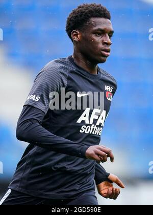 GENK, BELGIUM - JULY 14: Ernest Poku of AZ during the Club Friendly ...