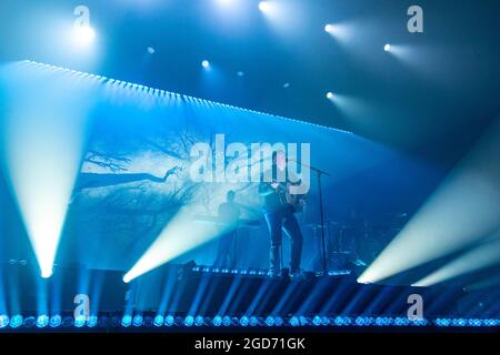 Musician Dermot Kennedy performs onstage at The Sylvee on August 10 ...