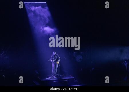 Musician Dermot Kennedy performs onstage at The Sylvee on August 10 ...